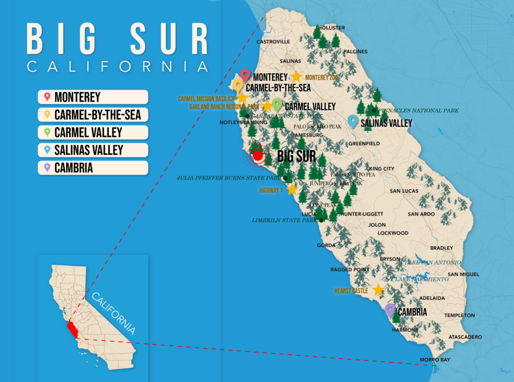 📍 Where to Stay in Big Sur in 2024 | 5 Best Areas