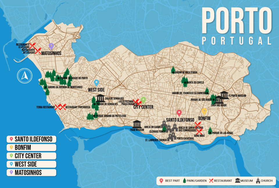 📍 Where to Stay in Porto, Portugal in 2025 | Best Areas
