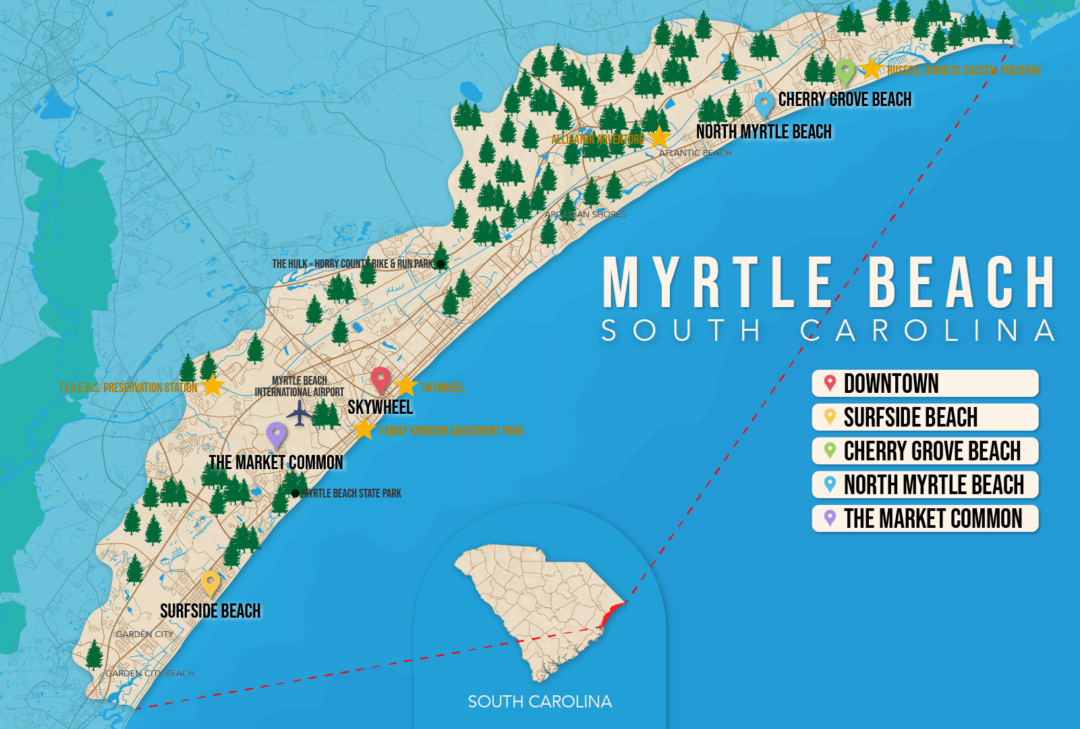 📍 Where to Stay in Myrtle Beach | Best Areas & Hotels